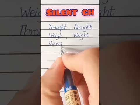 📖 Words with silent GH 🔇😶
