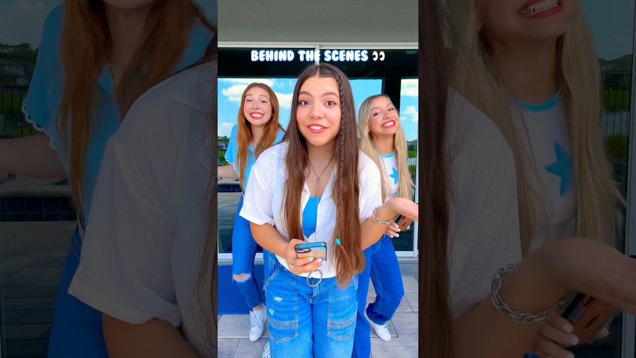 Who’s VIDEO will you see FIRST?! 👀🎬🤗 | Gabriella Triple Charm #shorts