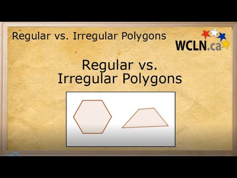 WCLN - Math - Regular vs. Irregular Polygons