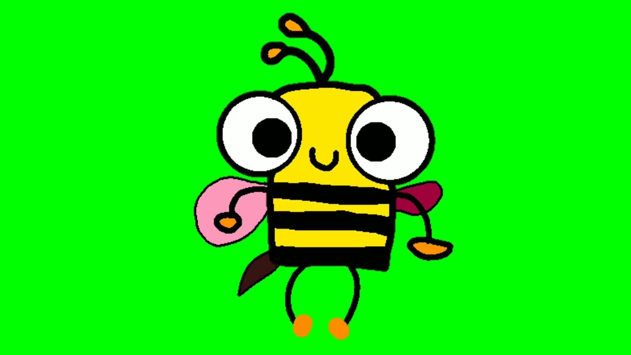 Patchwork Bee the characters (Ibis Paint X)