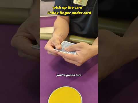 How to pitch cards like a pro! #poker #dealertips