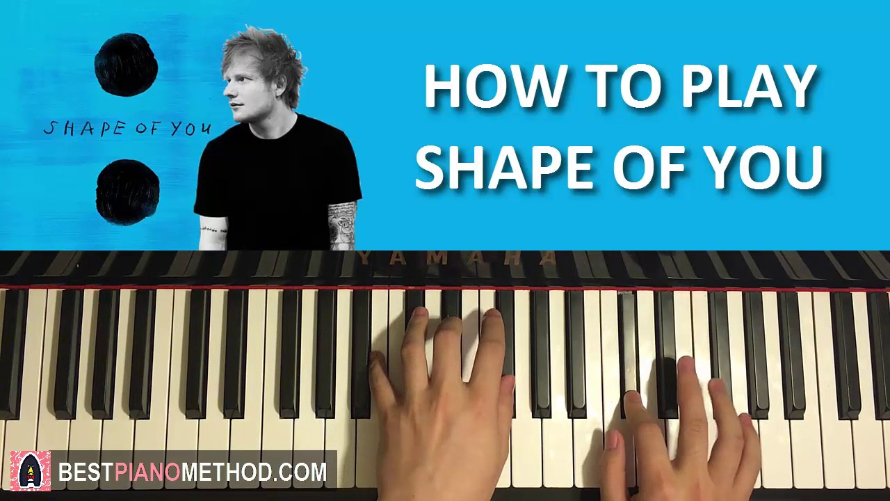 HOW TO PLAY - Ed Sheeran - Shape Of You (Piano Tutorial Lesson)