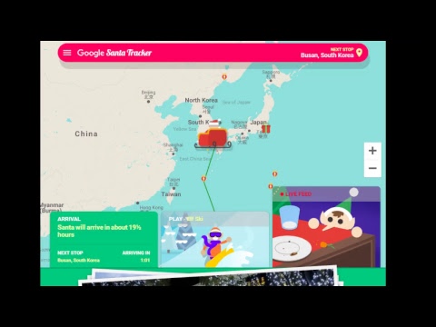LIVE SANTA TRACKER CHRISTMAS 2018