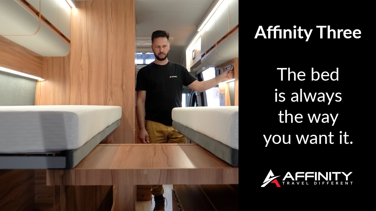 Affinity Three Camper Van Has a Versatile Layout That Adapts to Your ...