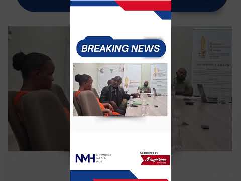 WATCH David Frans, union official of the Namibian Security Workers Union, stressed at a media