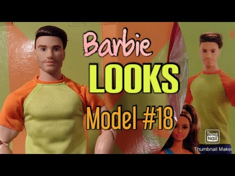Barbie Looks Ken Model #18 Toy Unboxing and Review