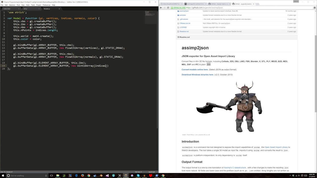 WebGL Shadow Mapping Tutorial - 1 - Set Up a Scene