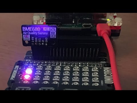 Pimoroni treasure - sensor Bosch BME680