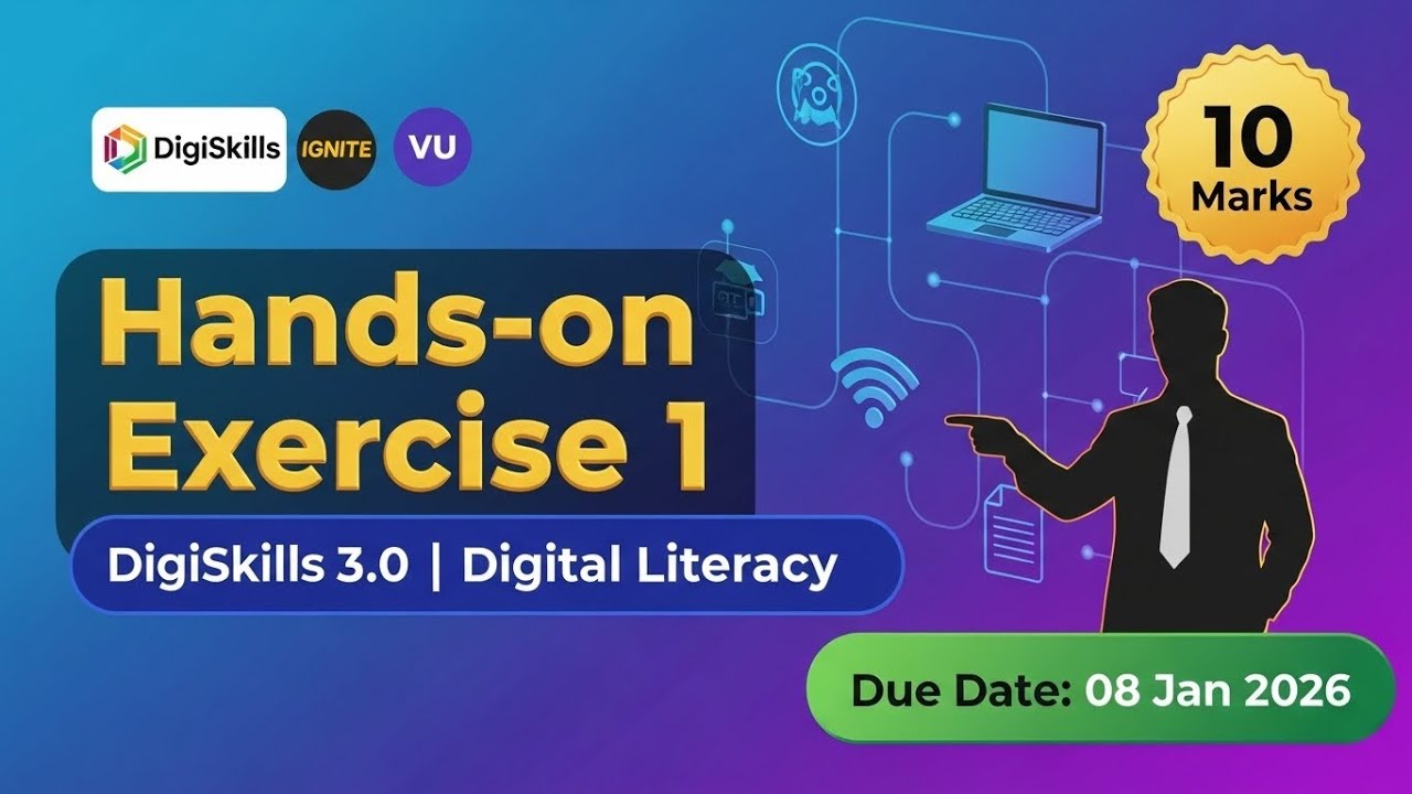 𝐃𝐢𝐠𝐢𝐒𝐤𝐢𝐥𝐥𝐬 3.0 (𝐁𝐚𝐭𝐜𝐡-02) | 𝐃𝐢𝐠𝐢𝐭𝐚𝐥 𝐋𝐢𝐭𝐞𝐫𝐚𝐜𝐲 | 𝐇𝐚𝐧𝐝𝐬-𝐨𝐧 𝐄𝐱𝐞𝐫𝐜𝐢𝐬𝐞 𝐍𝐨. 1 | 𝐒𝐭𝐞𝐩 𝐛𝐲 𝐒𝐭𝐞𝐩 | 𝐕𝐢𝐫𝐭𝐮𝐚𝐥 𝐔𝐧𝐢