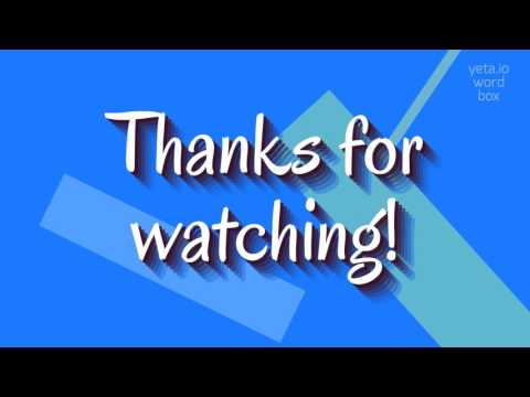 How to say "incentives"! (High Quality Voices)