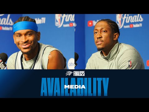Practice Media Availability | NBA Finals Interview Room | June 18, 2025 | OKC Thunder
