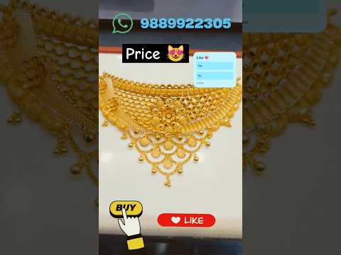 3 tola gold necklace designs with price 💗😻 latest choker designs in gold 🔥