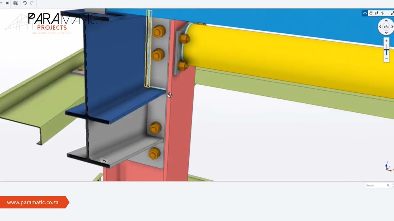 ParaMatic Projects  - Welding Modelling Steel Detailing