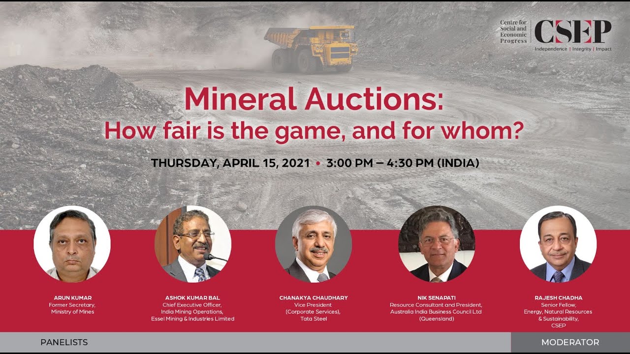 Mineral Auctions: How fair is the game, and for whom?