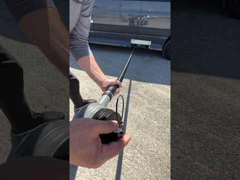 How To Properly Extend & Retract The Macerator Hose On Your Coachmen Galleria Class B Camper Van