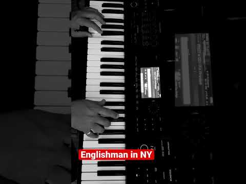 Pizzicato strings on keyboard | Englishman In New York by Sting!