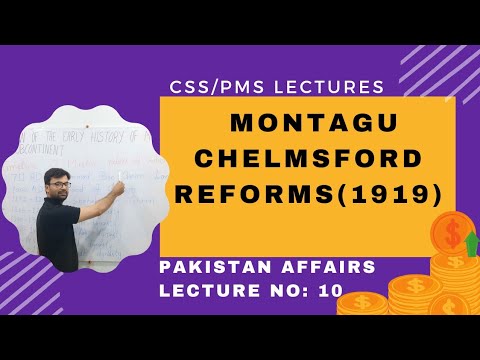 Montagu Chelmsford Reforms (1919) | Government of the India Act 1919 | Indian constitution 1919 |