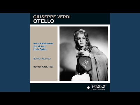 Otello*: Act II: Si, pel ciel (Otello, Iago)