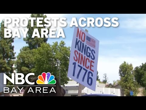 ‘No Kings' protests take over Bay Area cities