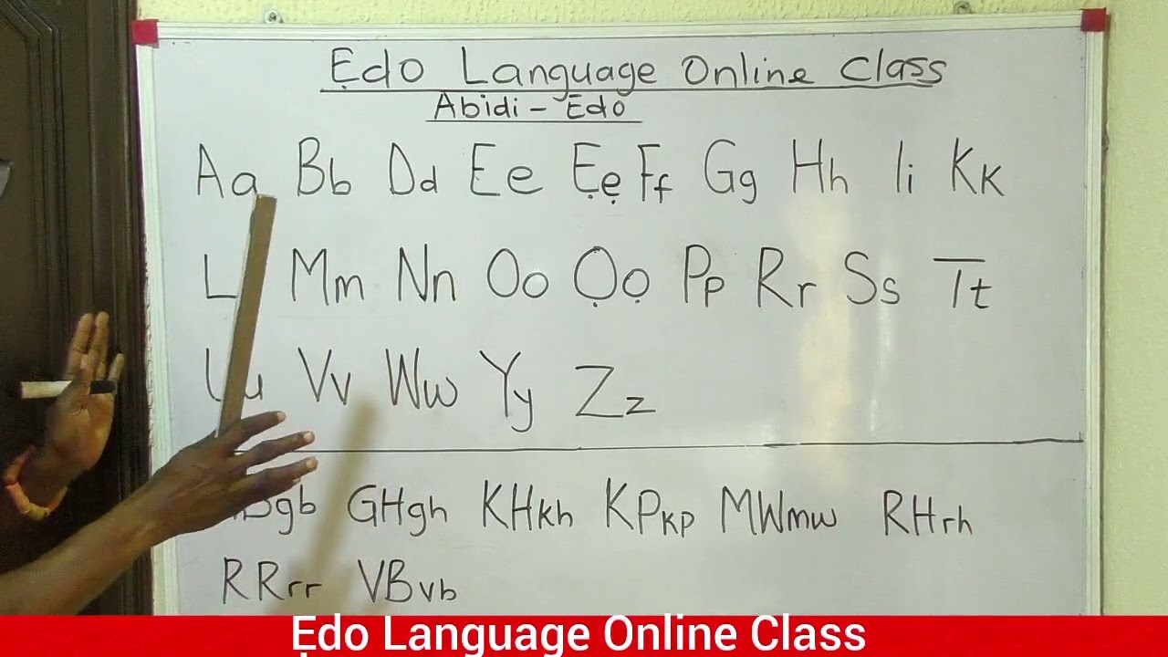 The basics of Ẹdo Language - Abidi-Ẹdo