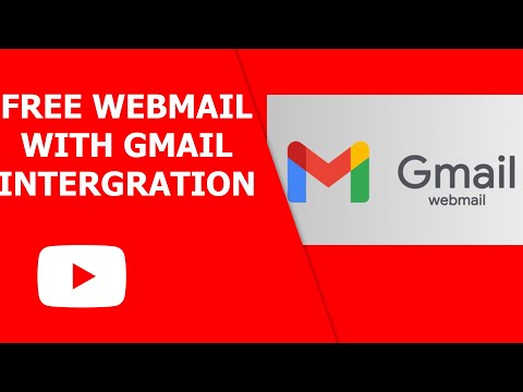 How to get a free WEBMAIL with Gmail