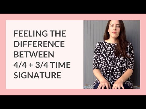 Understanding the Difference Between 4/4 and 3/4 Time Signature — Tutorial for Beginning Musicians