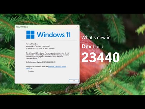 Windows 11 Dev build 23440 and what's new - System tray boosts