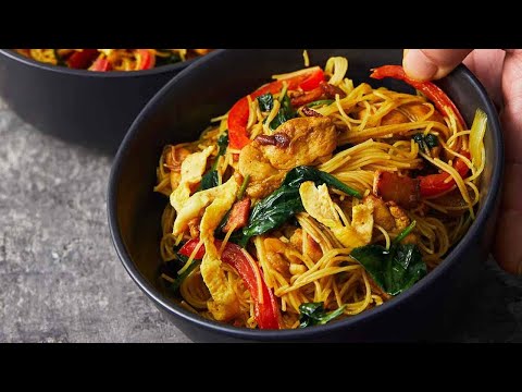 Easy Singapore Noodles