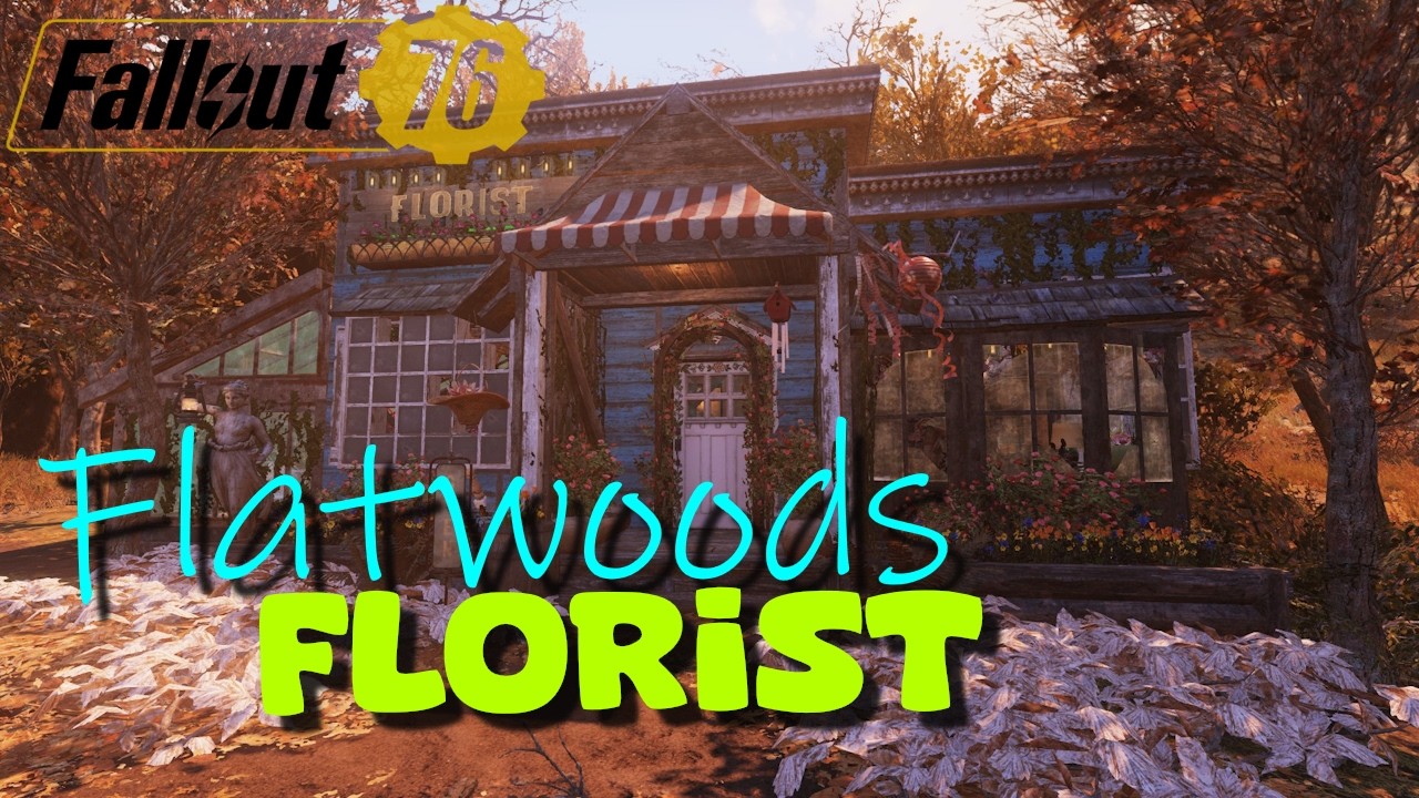 Fallout 76 Camp Build: Flatwoods Florist Shop