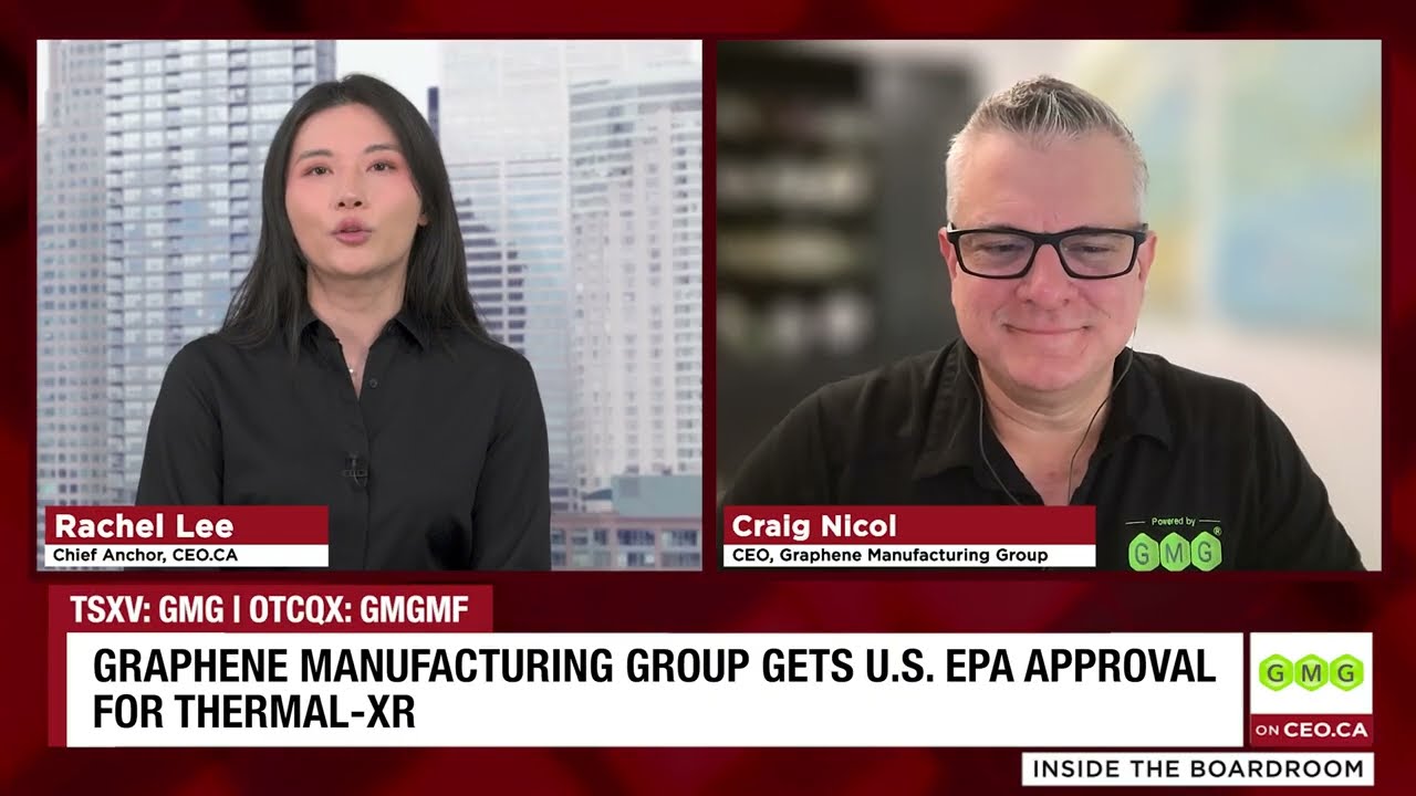 ITB Interview - GMG Can Now Launch Commercial Graphene Sales in the U.S.