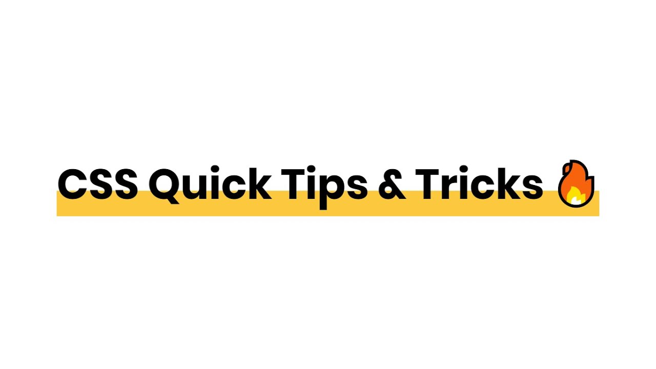 Pure CSS Low Highlight Text Effect | Quick CSS Trick