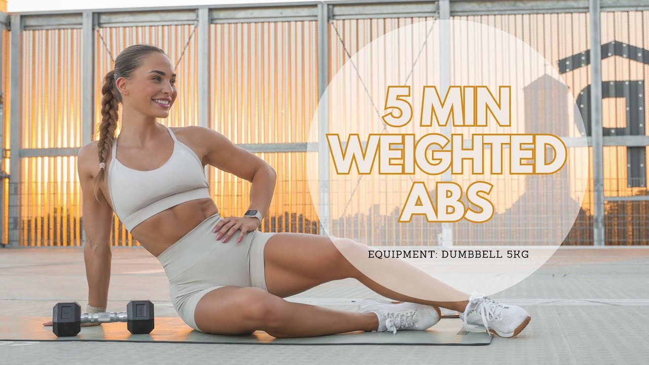 5 MIN ABS EXPRESS | with Weights