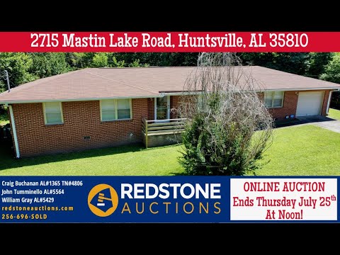 2715 Mastin Lake Road ONLINE AUCTION