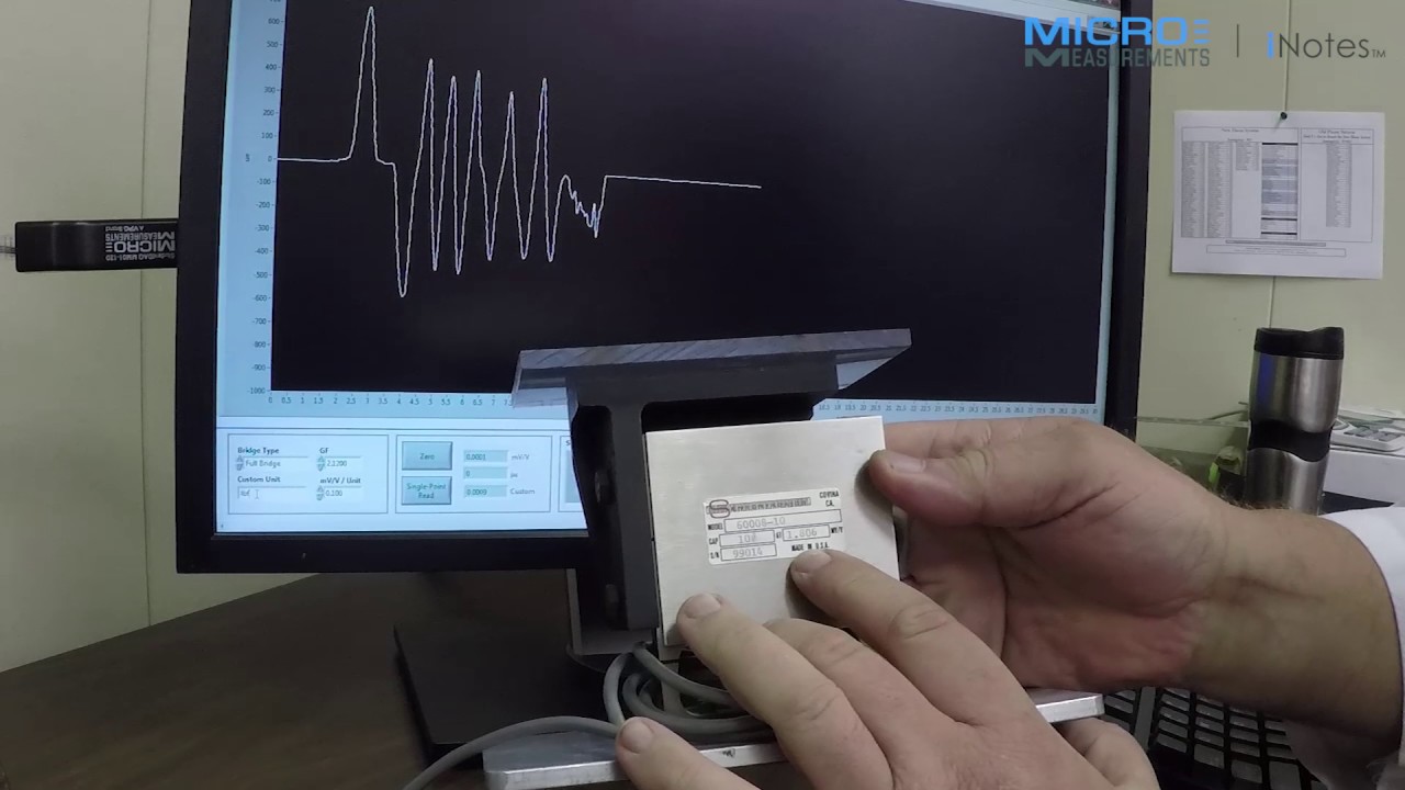 Measure Strain, Force, and Temperature using the Micro-Measurements Student DAQ