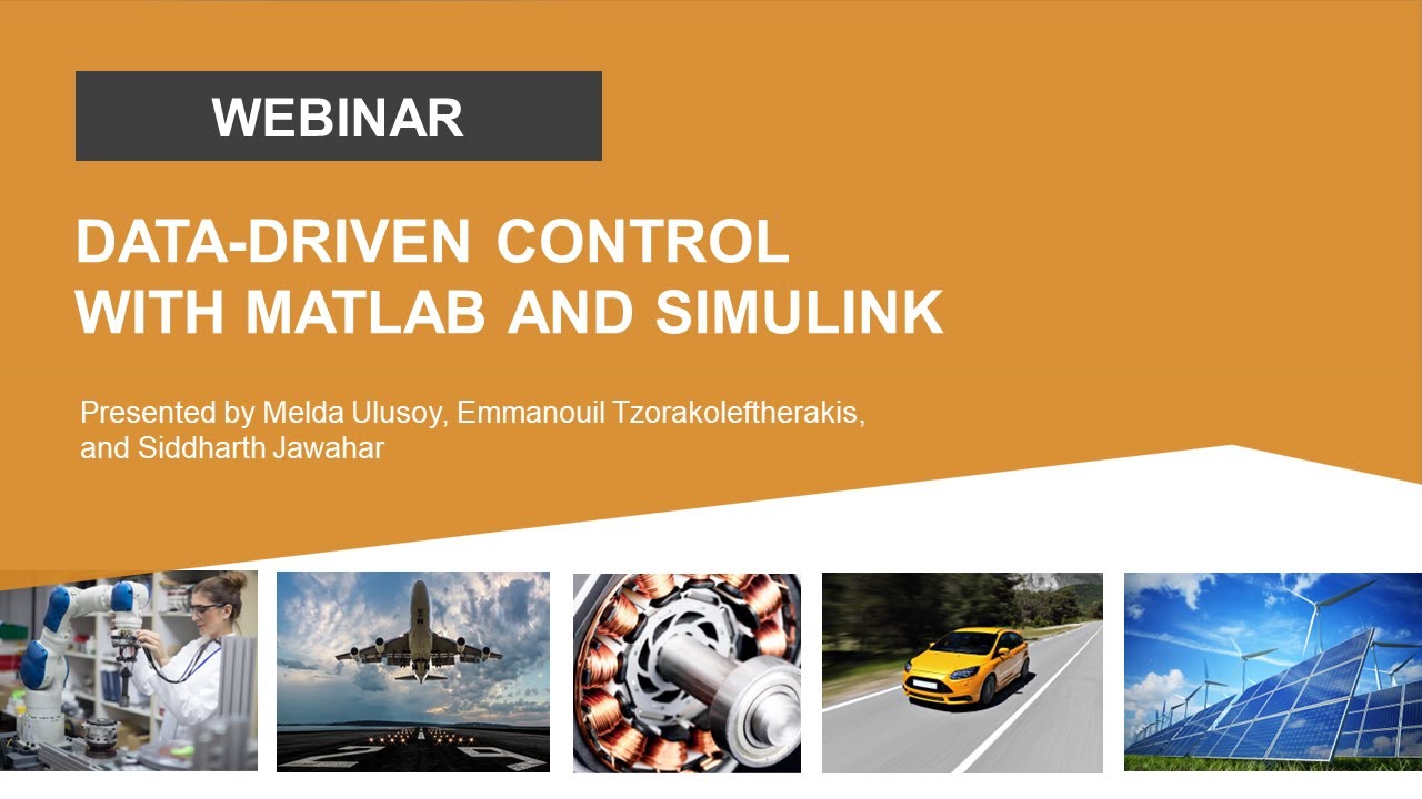 Data-Driven Control with MATLAB and Simulink