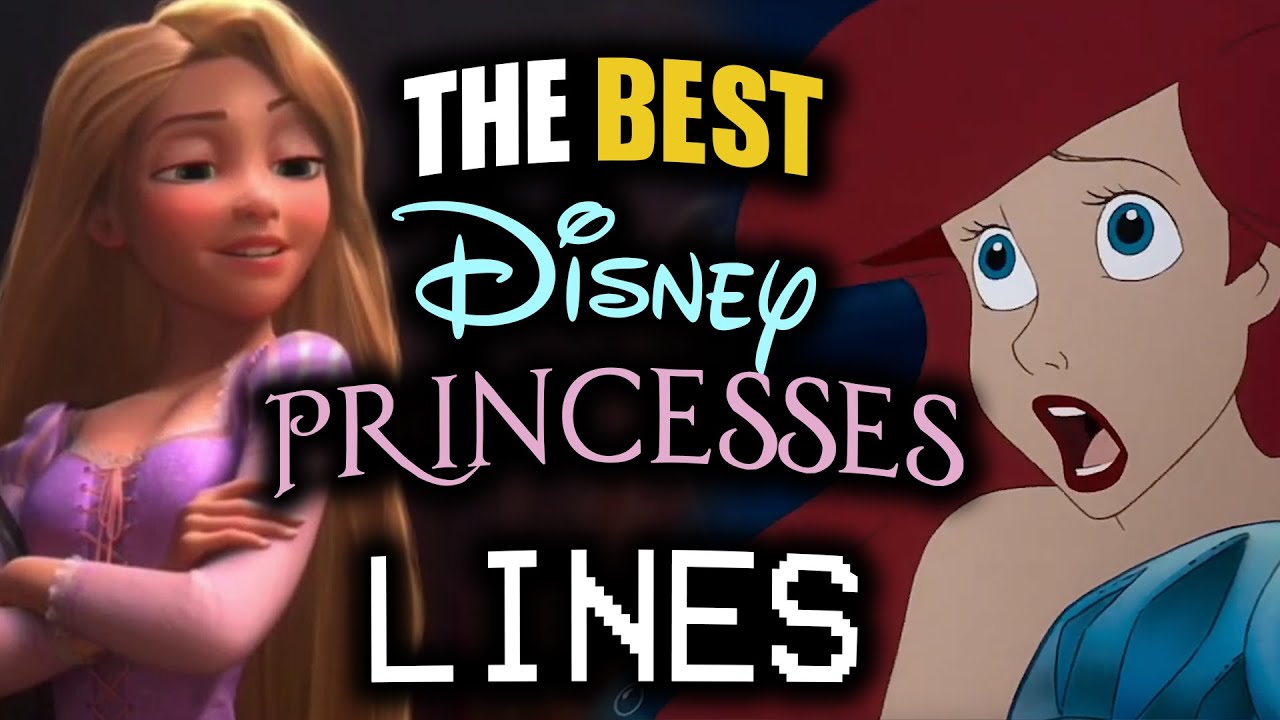 MyDisneyFix | THE BEST Disney Princess Lines • Quote Compilation ...