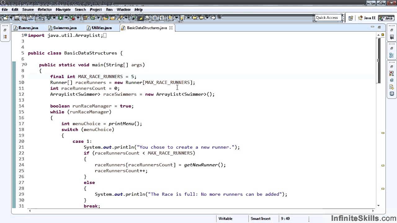Java 8 - Beyond the Basics Tutorial | Basic Data Structures
