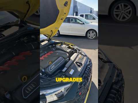 Python Yellow Audi RS3 w/ IMS 750hs Turbo Kit Build #audi #performance
