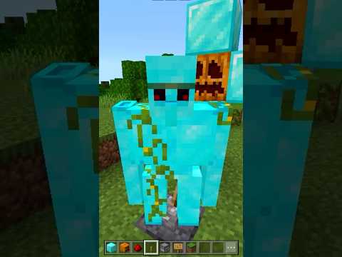 Diamond Golem. No Mods!!! #minecraft #nomods #golem