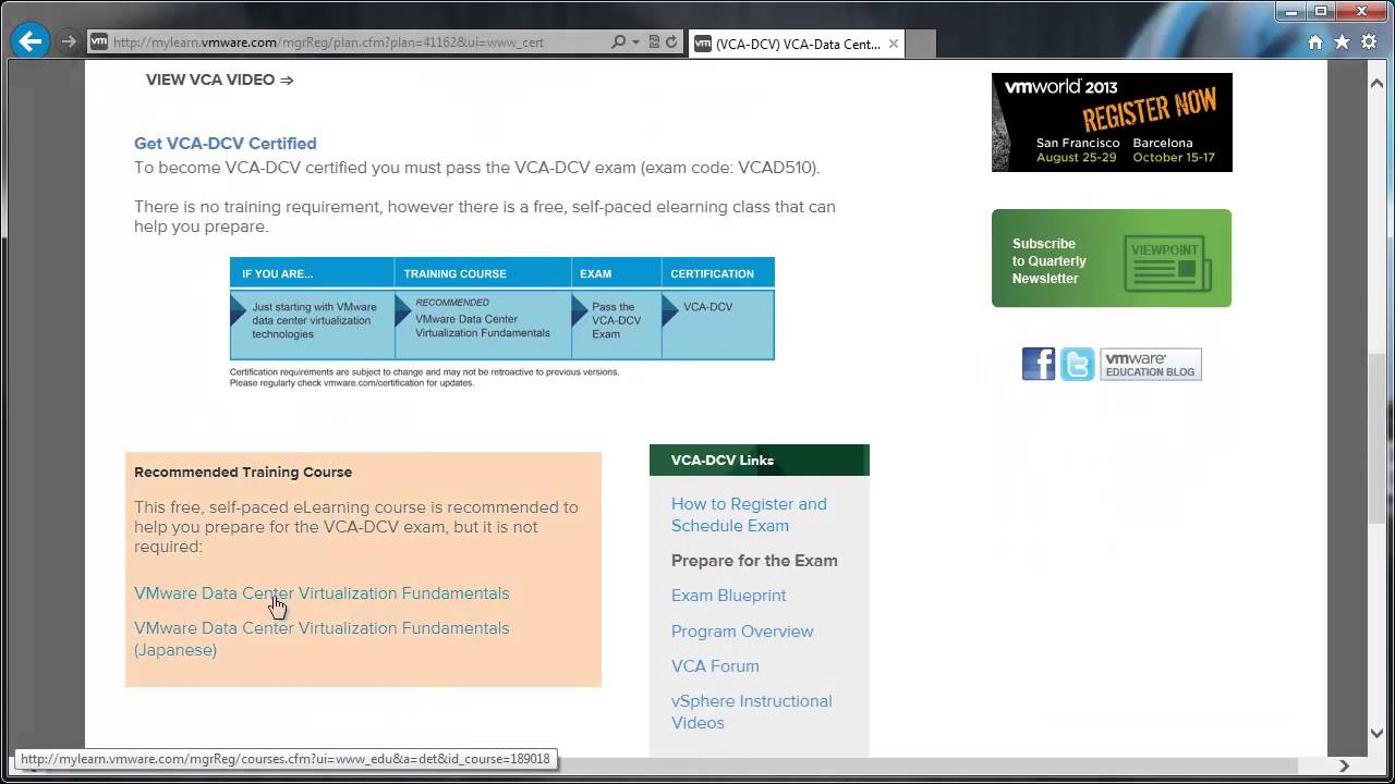 The New VMware Certified Associate (VCA) Exams