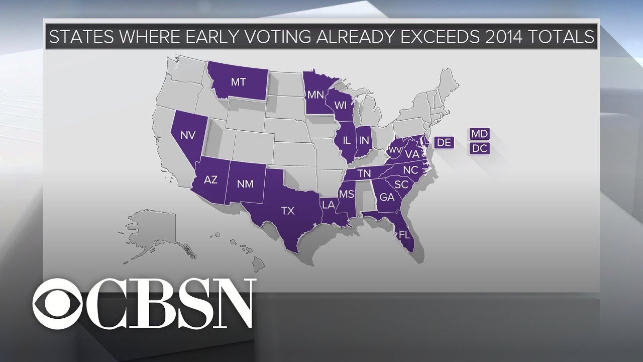 Midterm voter turnout hasn't topped 50% in more than a century. Will it this year?