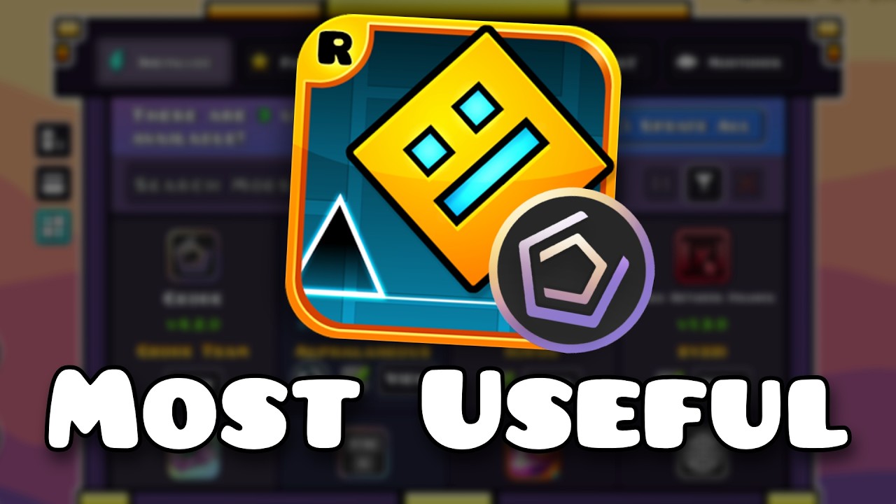 Most USEFUL Geometry Dash Mods!