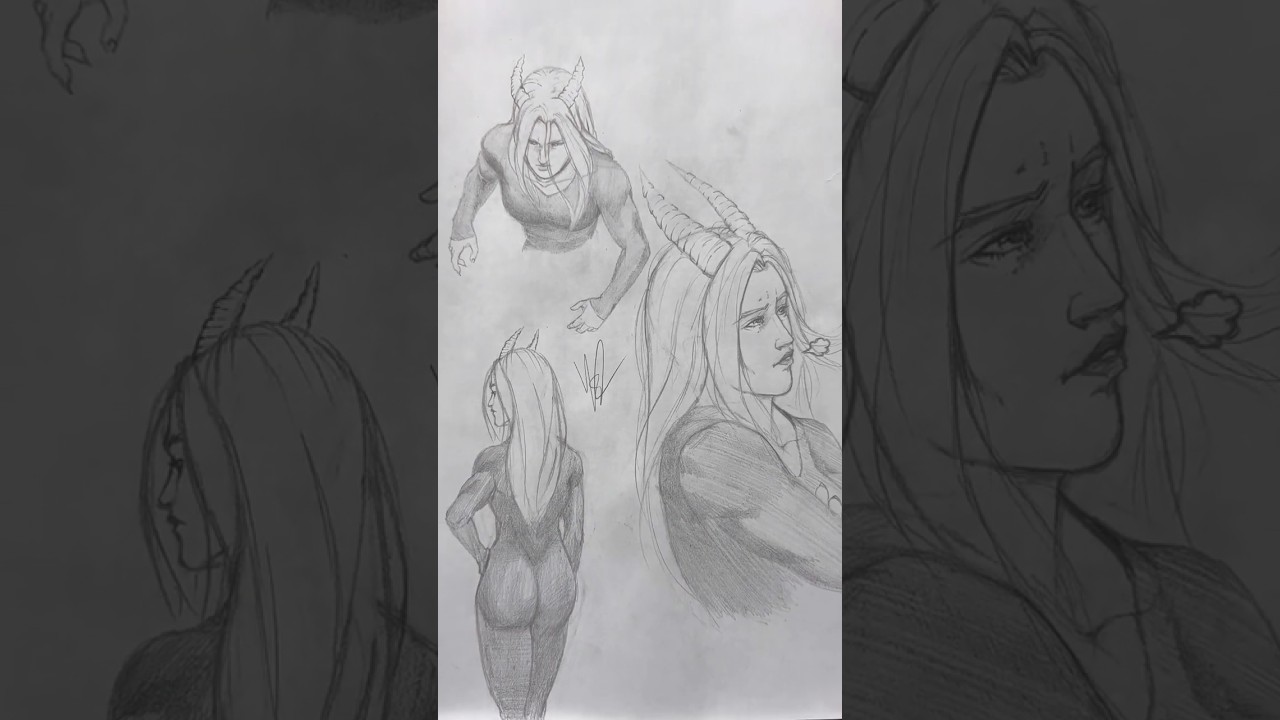 #Pencil art is most fun. #art #drawing #sketch #manga #anime #woman #fitness #muscle #model