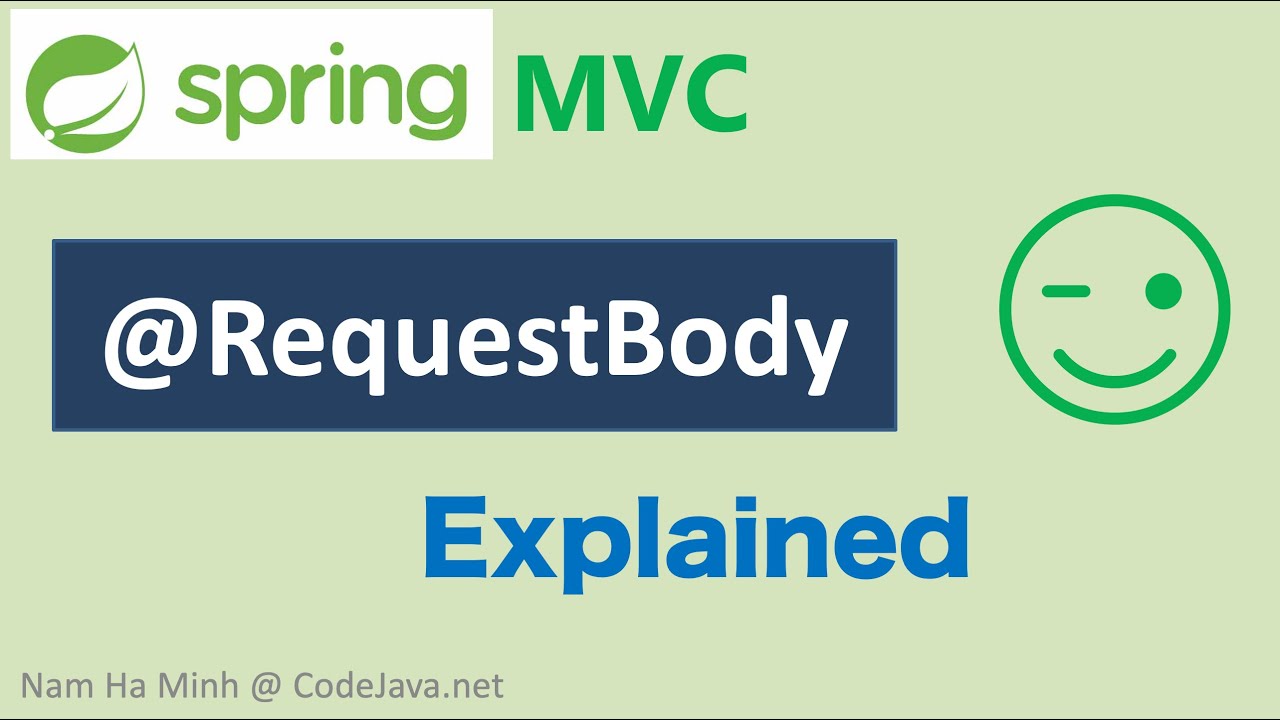 Spring MVC @RequestBody Annotation Explained