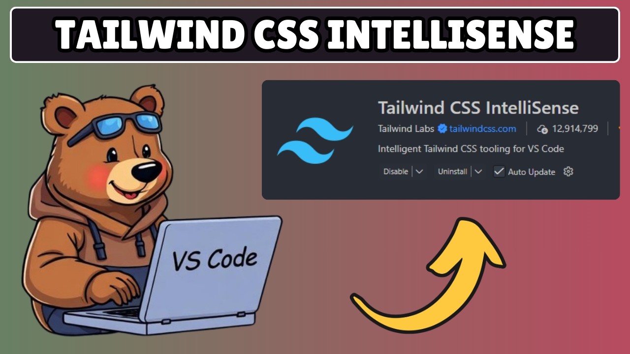 How to Install Tailwind CSS Intellisense in Visual Studio Code