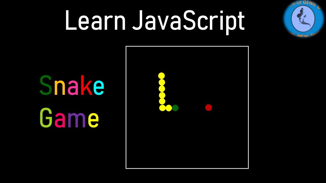 Learn JavaScript with Snake game - Part (1/2) | JavaScript Game