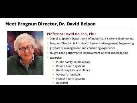 Spotlight Series: MS in Health Systems Management Engineering (Fall 2024)
