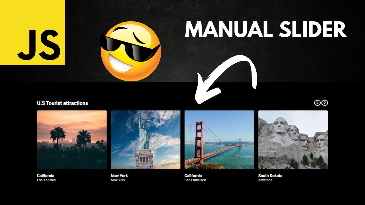 HTML, CSS & JavaScript - How to Create a Multi Item Image Carousel (w/ Tiny Slider) - BUTTON VERSION
