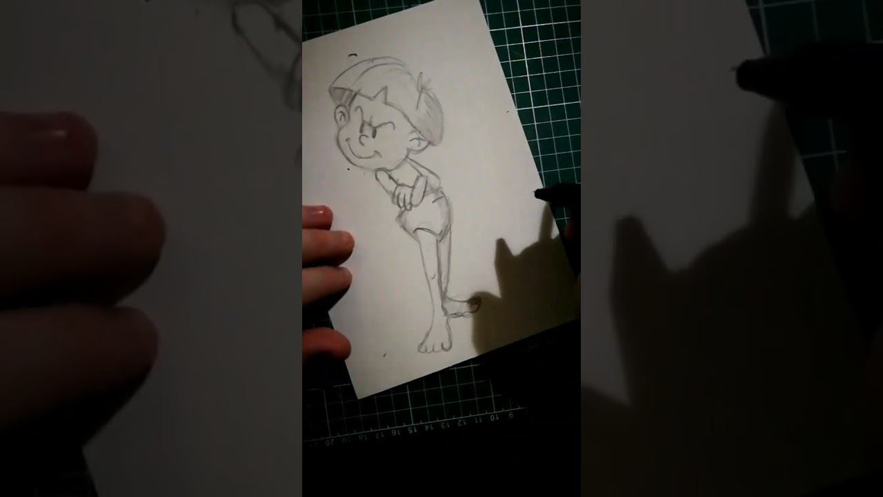 SKETCHING FRANCIS X. BUSHLAD FROM TAZ-MANIA #shorts | DROIDMONKEY
